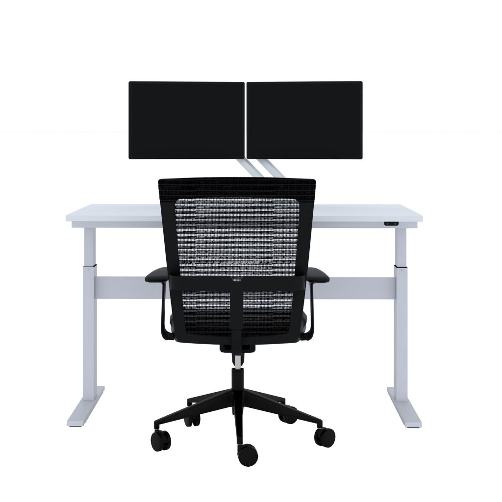 High Spec Workstation Package Electric Sit-to-Stand Desk with High Spec ...