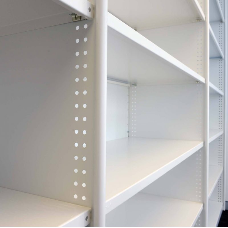 Rolled Post Shelving - Profile Systems